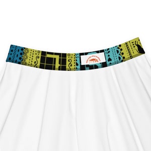 Poco Loco Papel Picado Skater Skirt Running Costume, Bounding, Cosplay ...