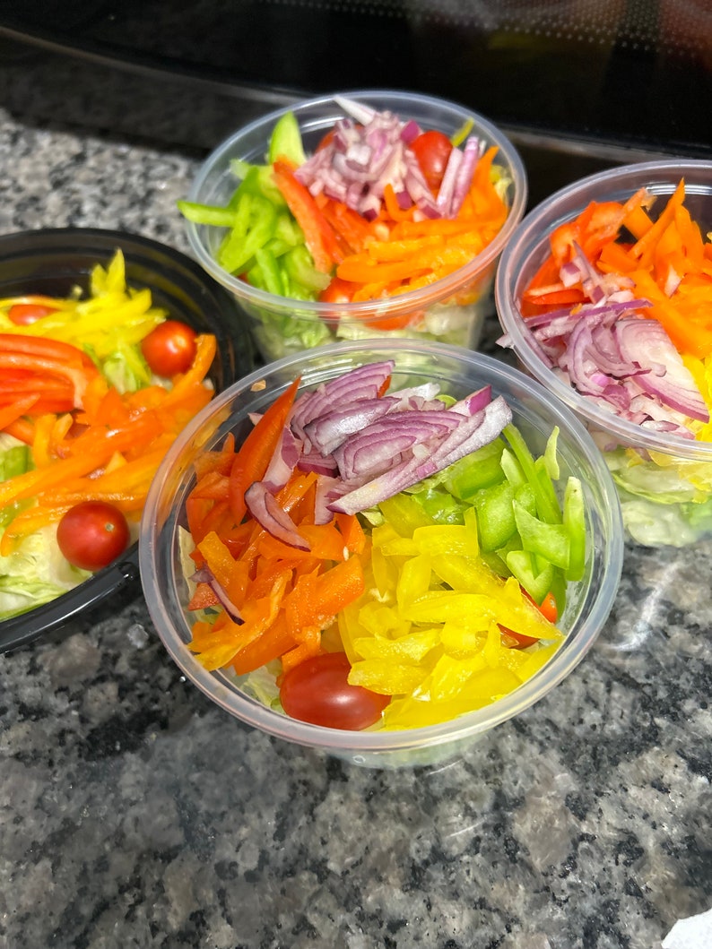 Freshly Made Salads: Variety of Vegetables|*local ONSITE ONLY* - Etsy