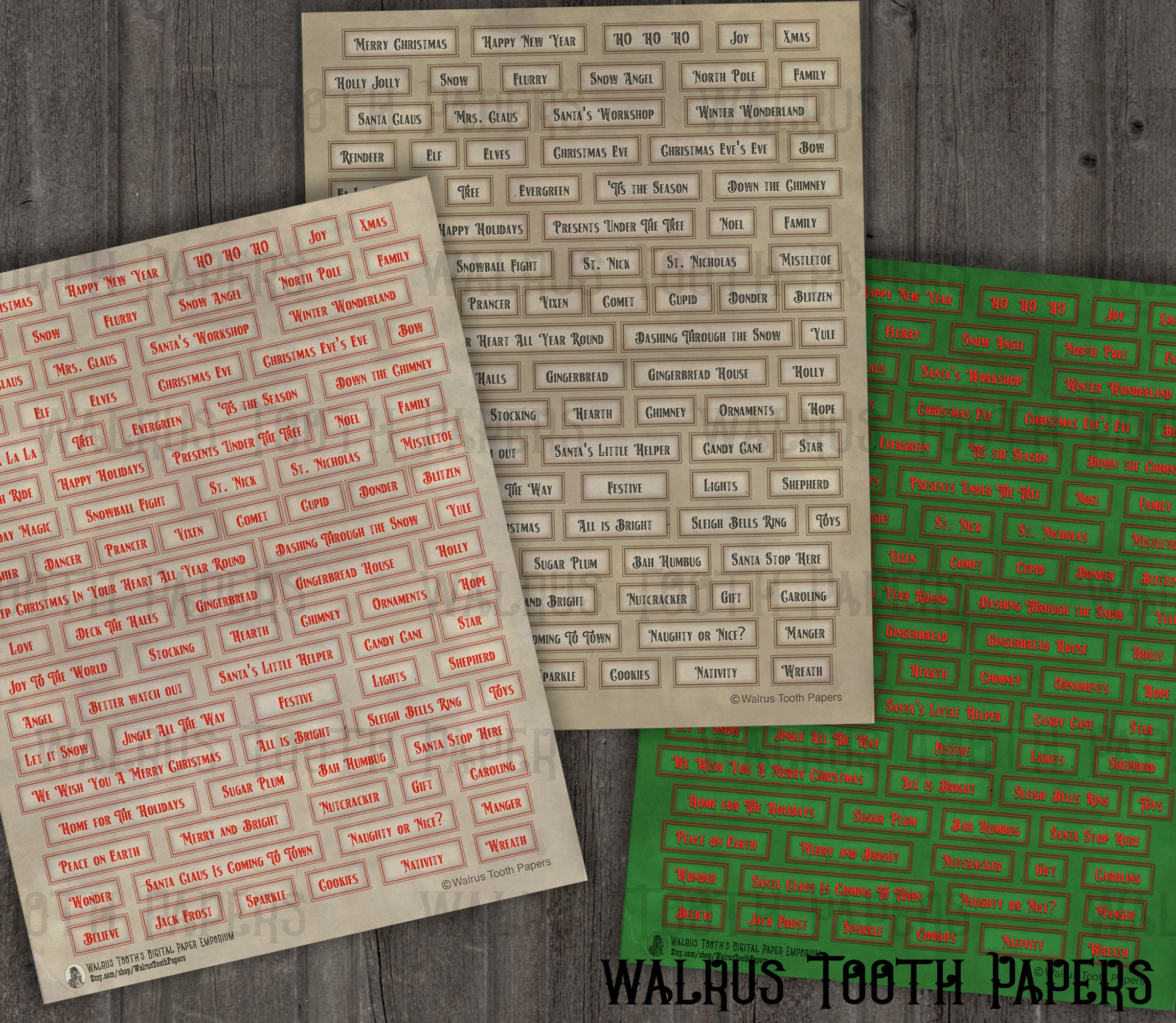 christmas-words-and-phrases-junk-journal-and-scrapbook-printable