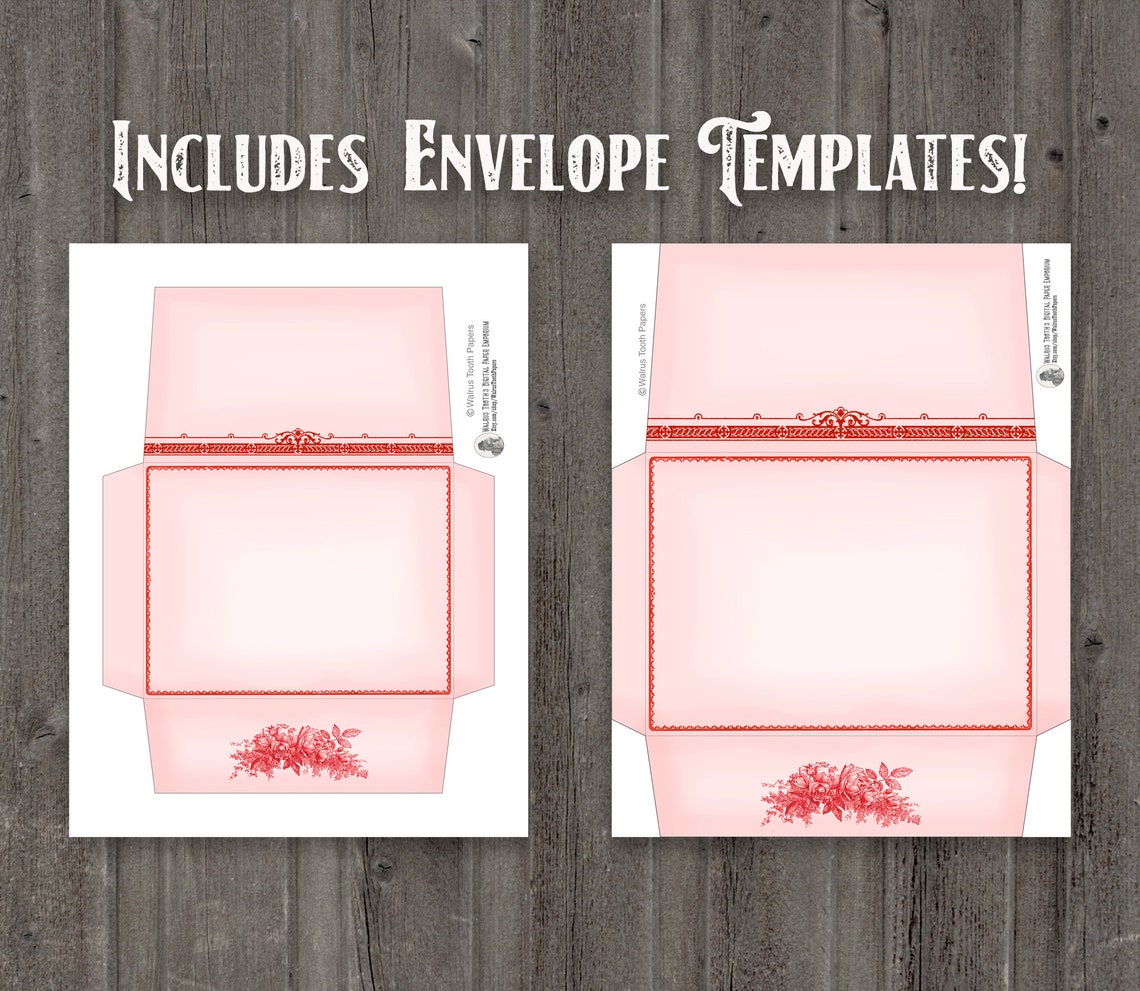 Printable VALENTINE Card - Happy Valentine's Day - Instant Download ...