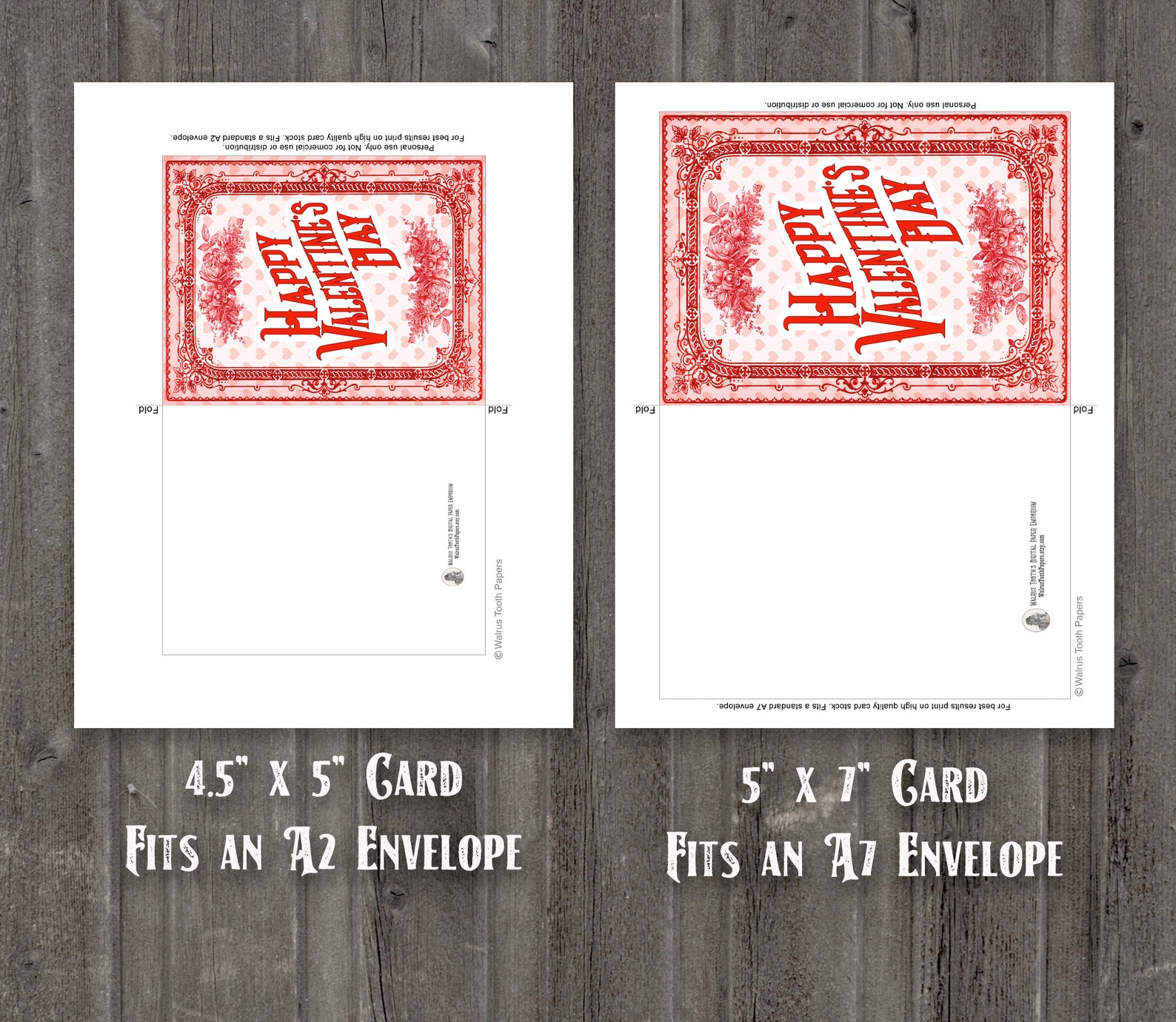 Printable VALENTINE Card - Happy Valentine's Day - Instant Download ...