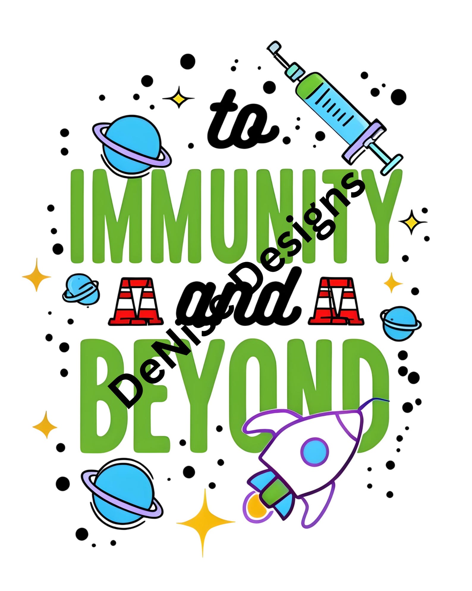 To Immunity and Beyond PNG File, Digital Print, Nurse PNG, Medical PNG ...