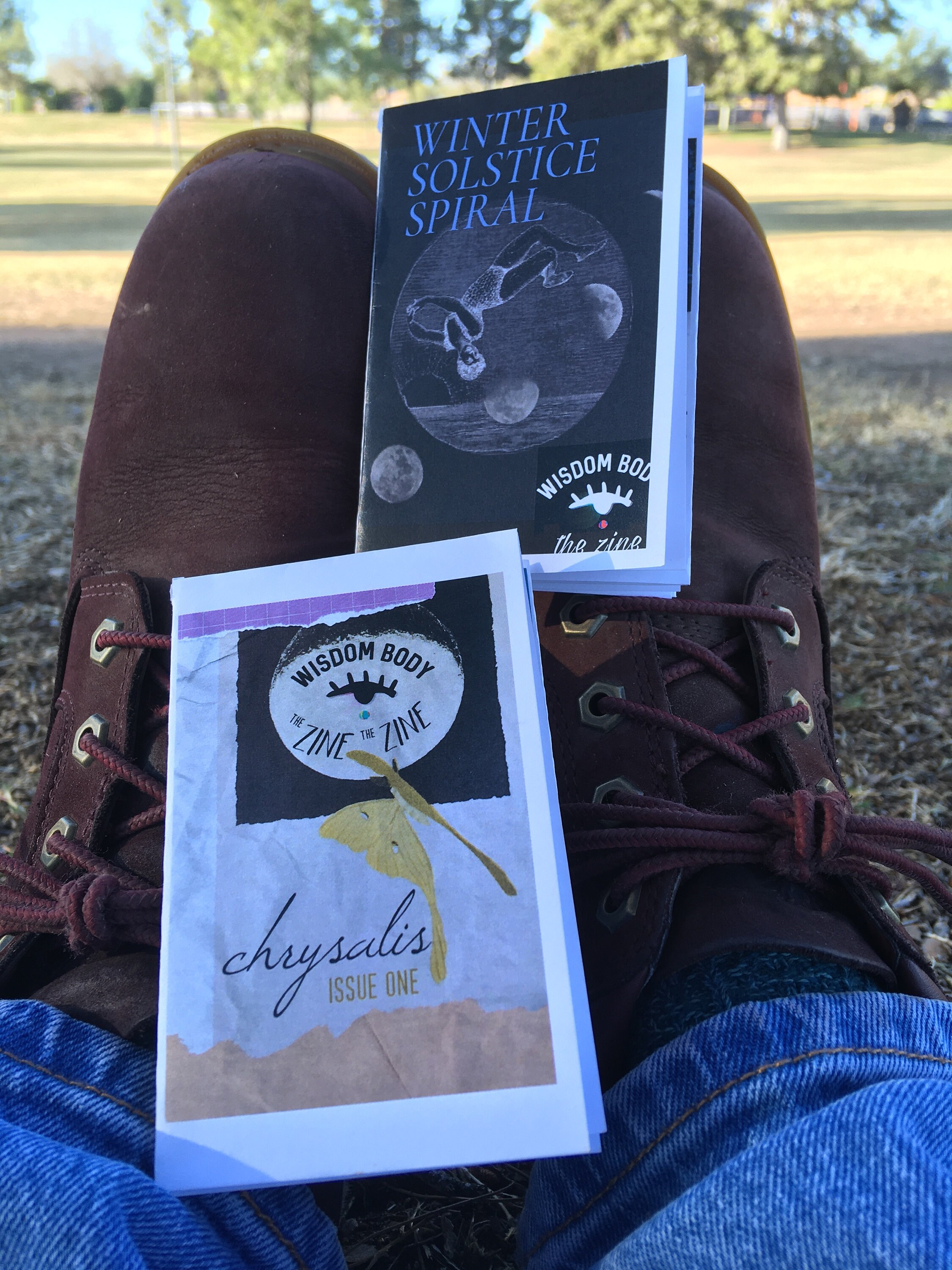 Digital Download Winter Zine Issue One Collage Poetry Solstice Spiral ...