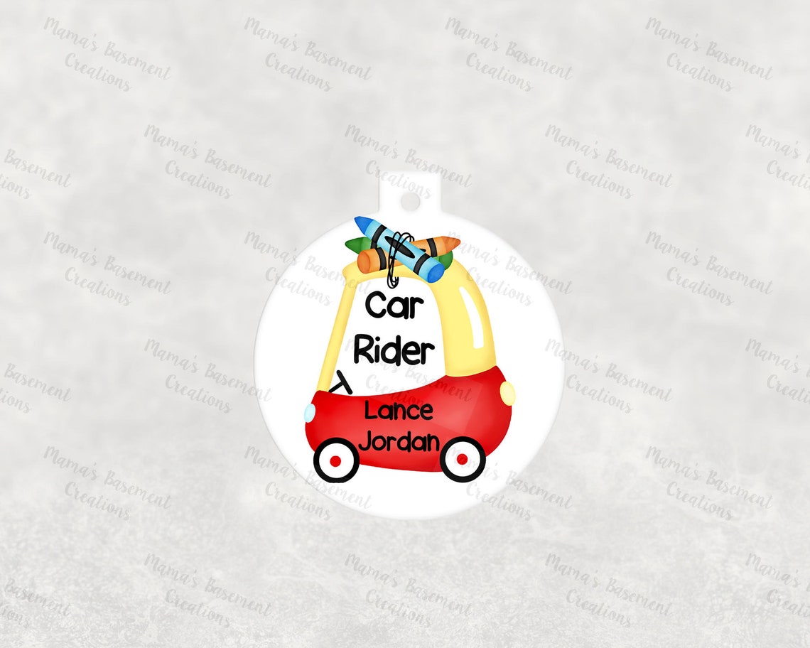 Kids School Backpack Bag Tag School Bus Bag Tag Walker Bag - Etsy