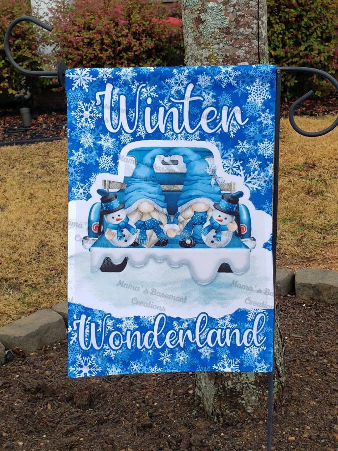 Winter Wonderland Garden Flag - Etsy