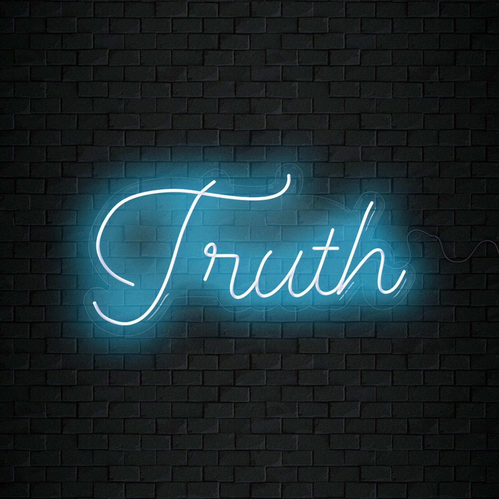 Truth Neon Sign Personalize LED Neon Signs Light for Wedding Party Home ...