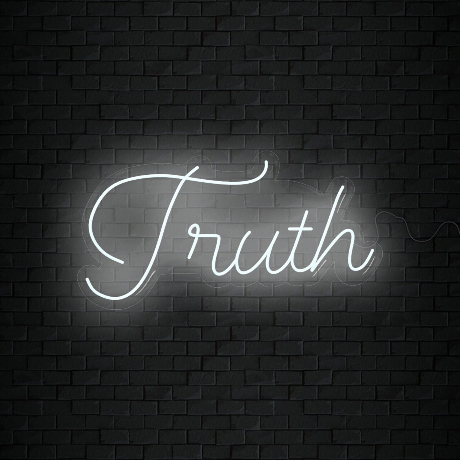 Truth Neon Sign Personalize LED Neon Signs Light for Wedding Party Home ...