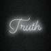 Truth Neon Sign Personalize LED Neon Signs Light for Wedding Party Home ...
