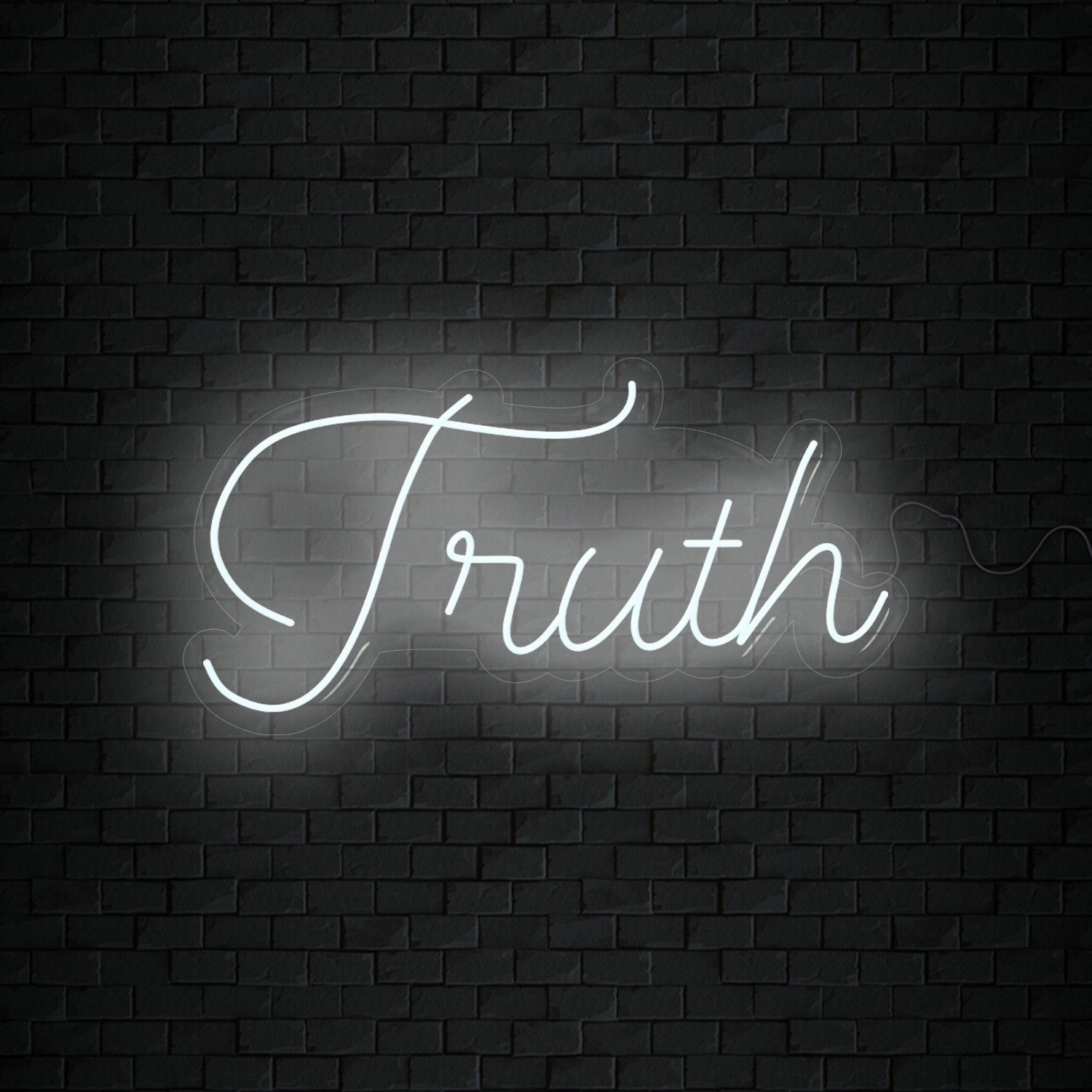 Truth Neon Sign Personalize LED Neon Signs Light for Wedding Party Home ...