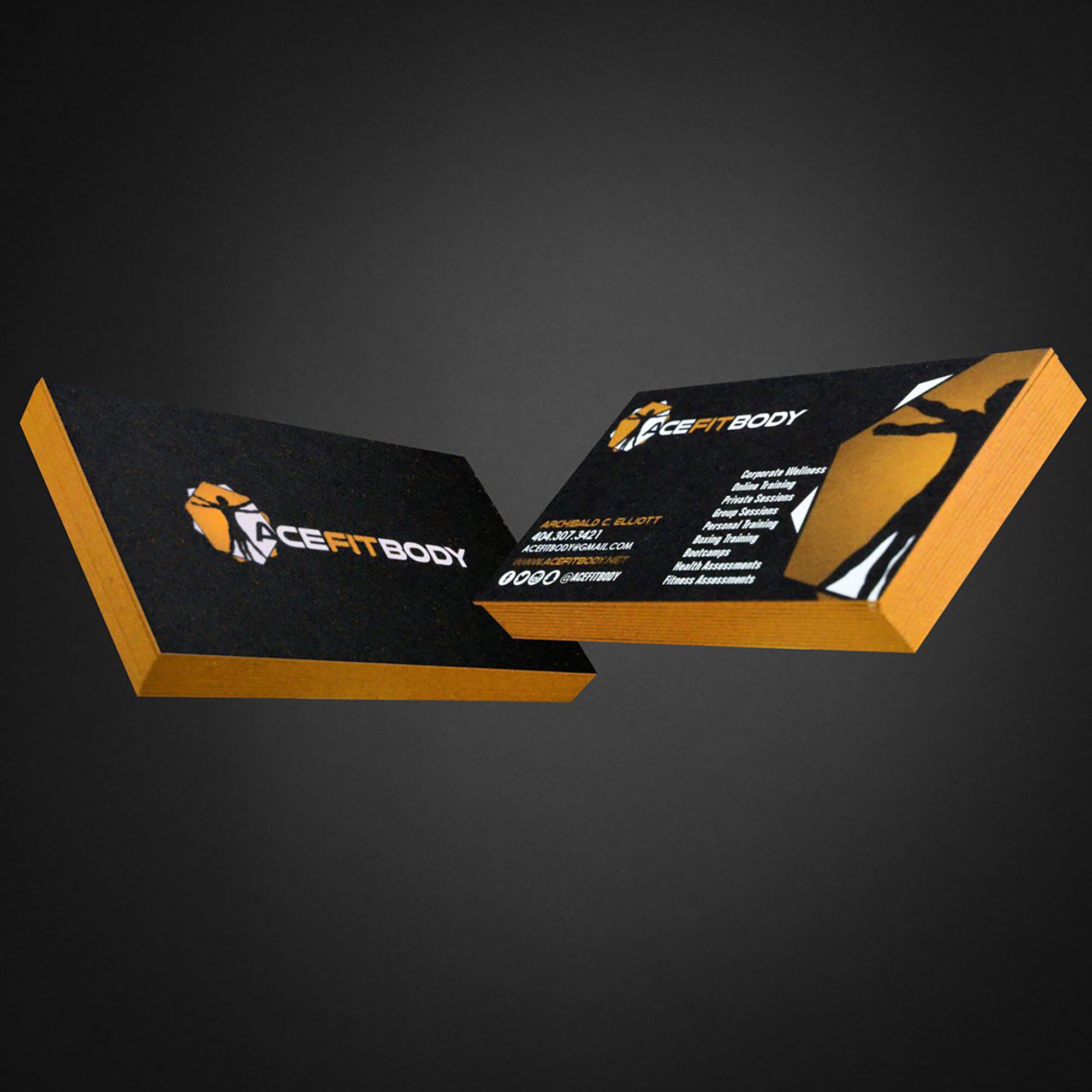 Color Edge Cards - Etsy