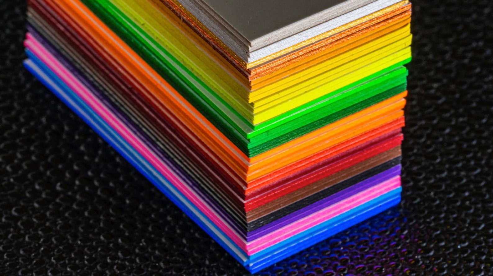 Color Edge Cards - Etsy