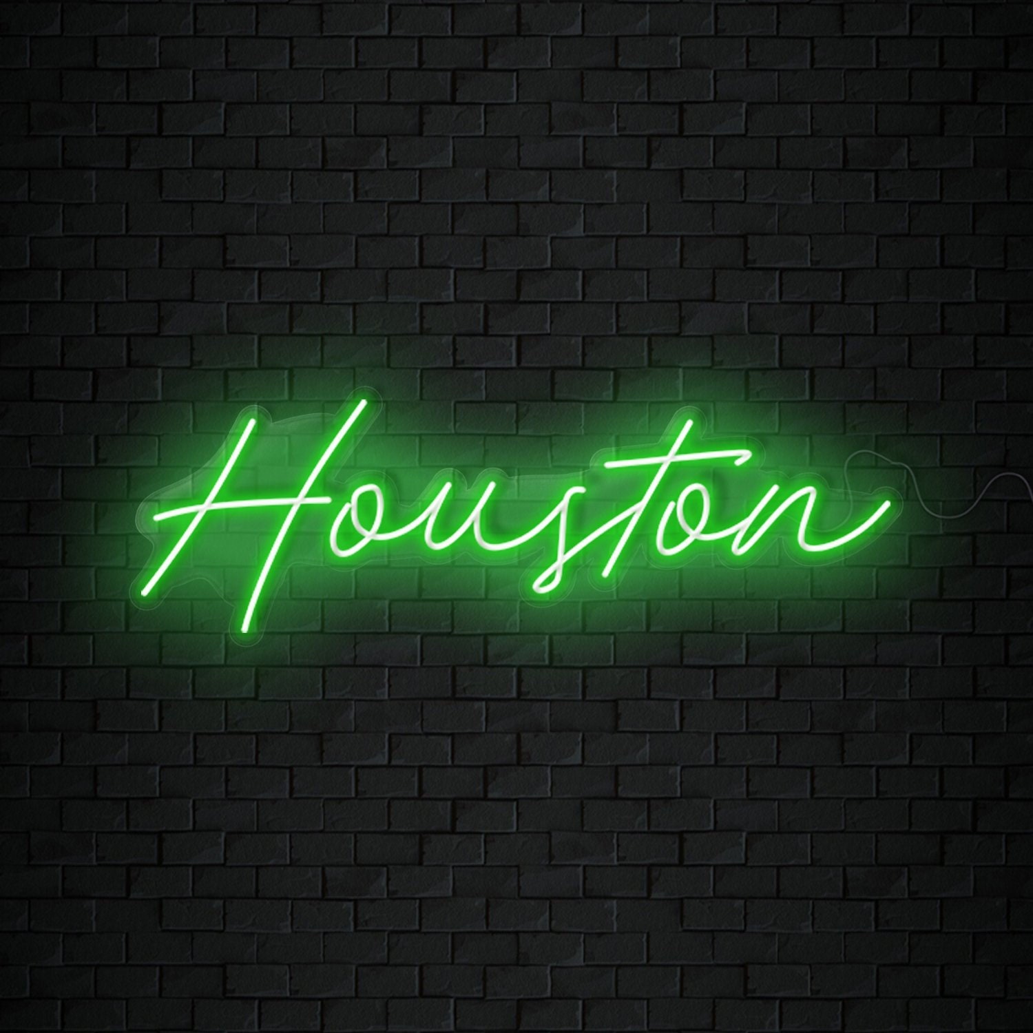 Houston Neon Sign Personalize LED Neon Signs Light for Wedding Party ...
