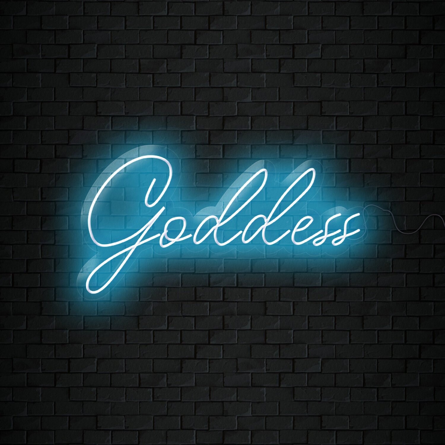 Goddess Neon Sign Personalize LED Neon Signs Light for Wedding Party ...