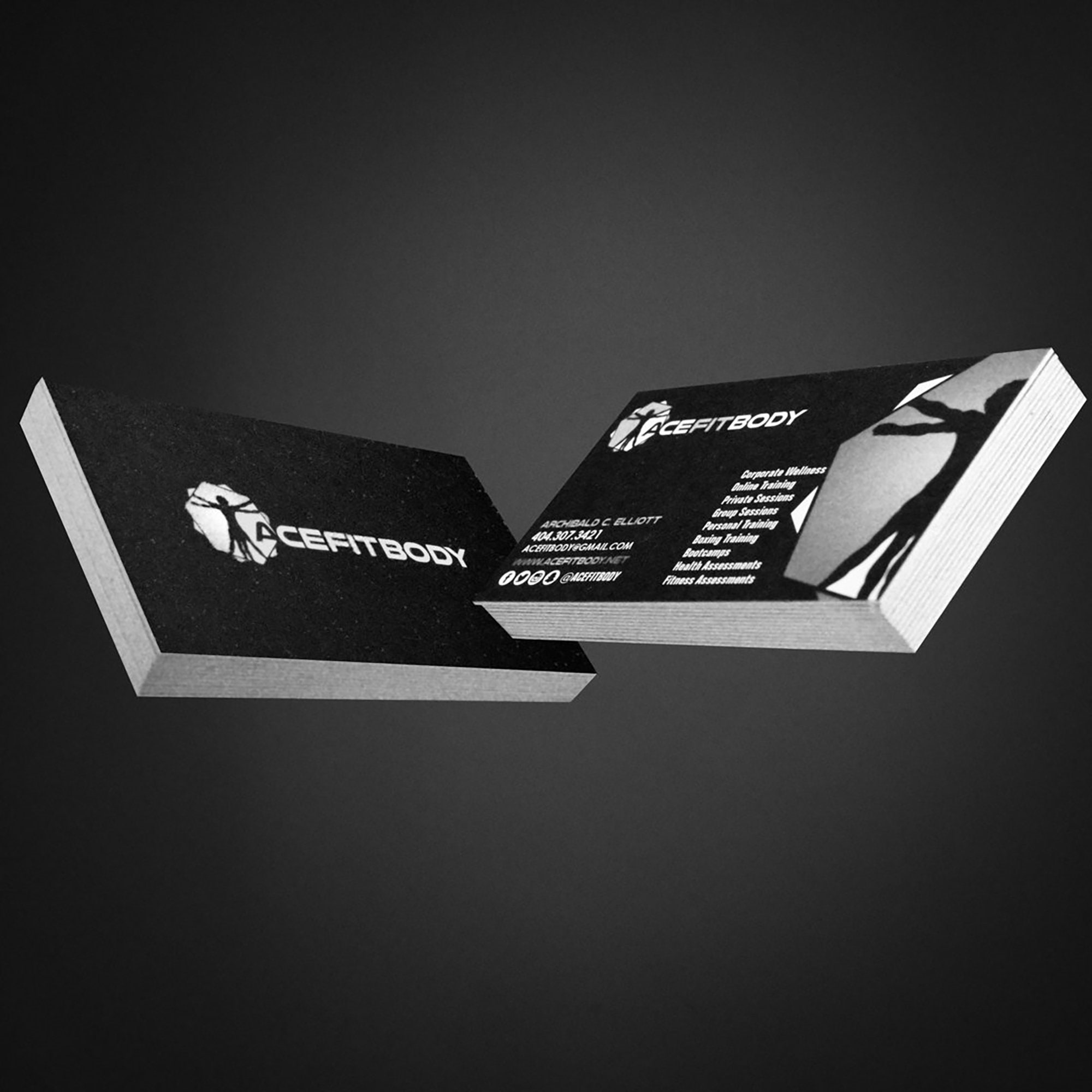 Color Edge Cards - Etsy