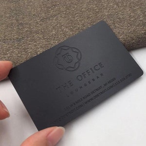 Metal Mirror Business Cards - Etsy