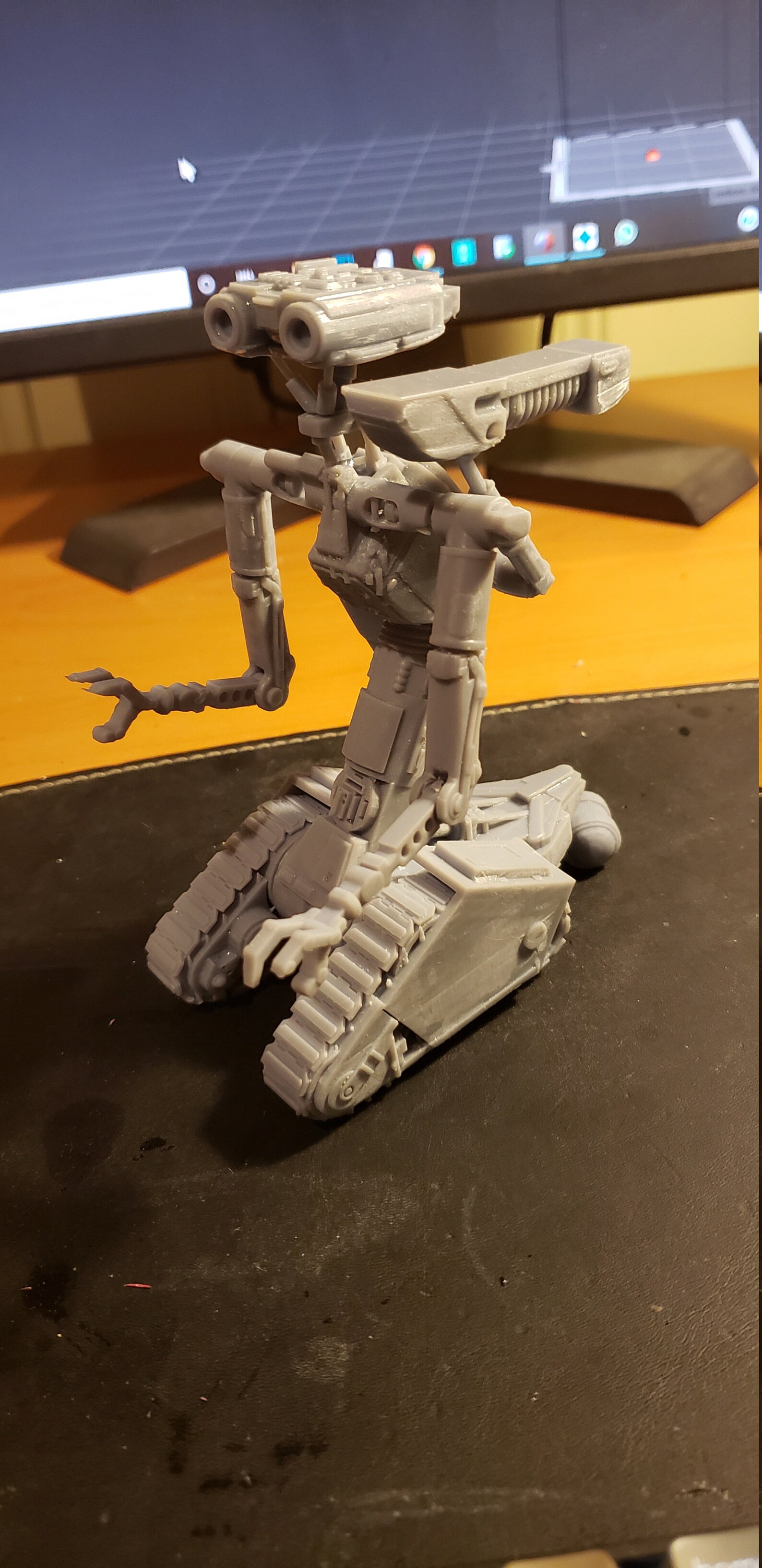 Johnny 5 3d Printed With Punk Accessories | Etsy