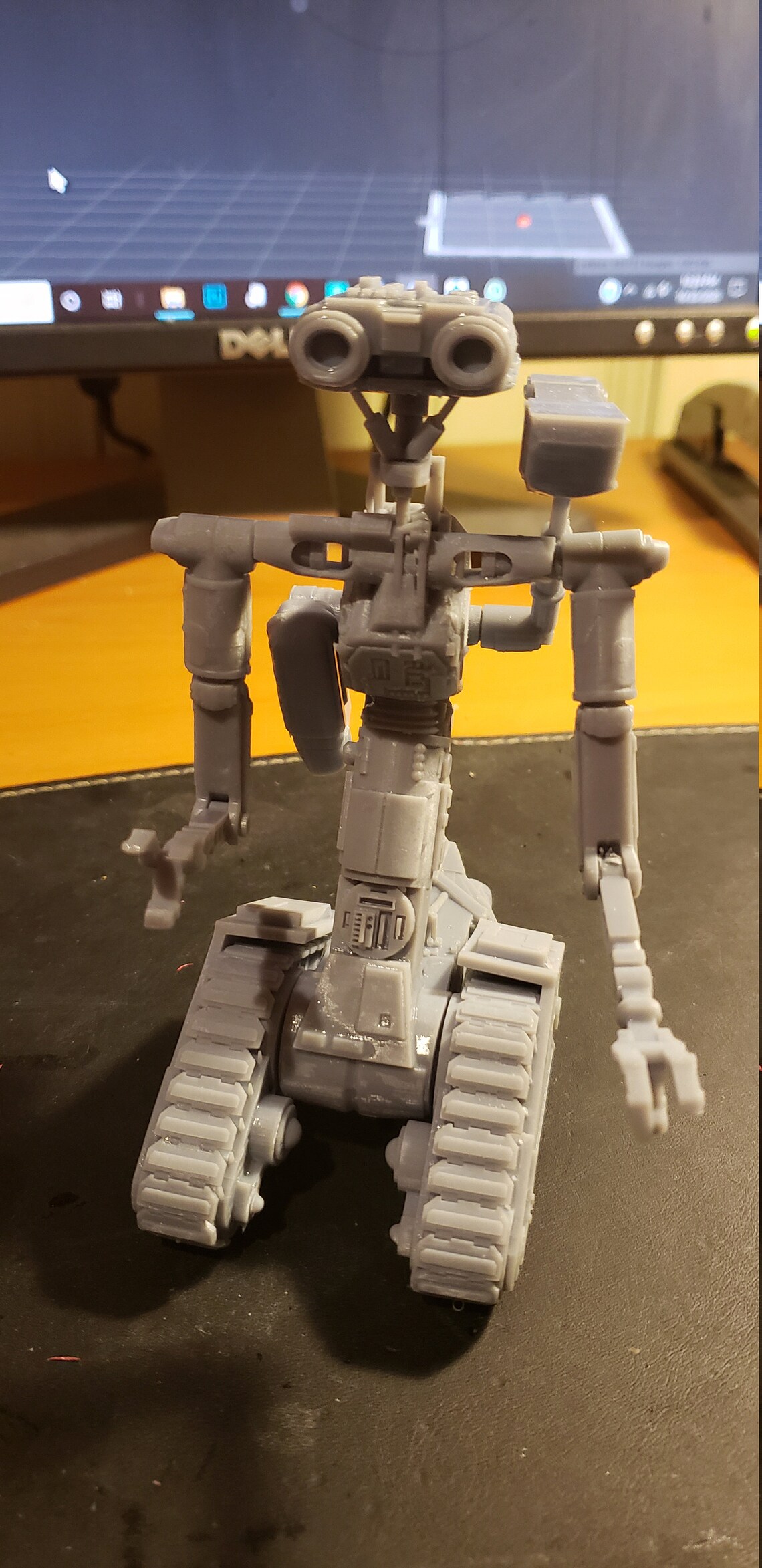 Johnny 5 3d Printed With Punk Accessories | Etsy