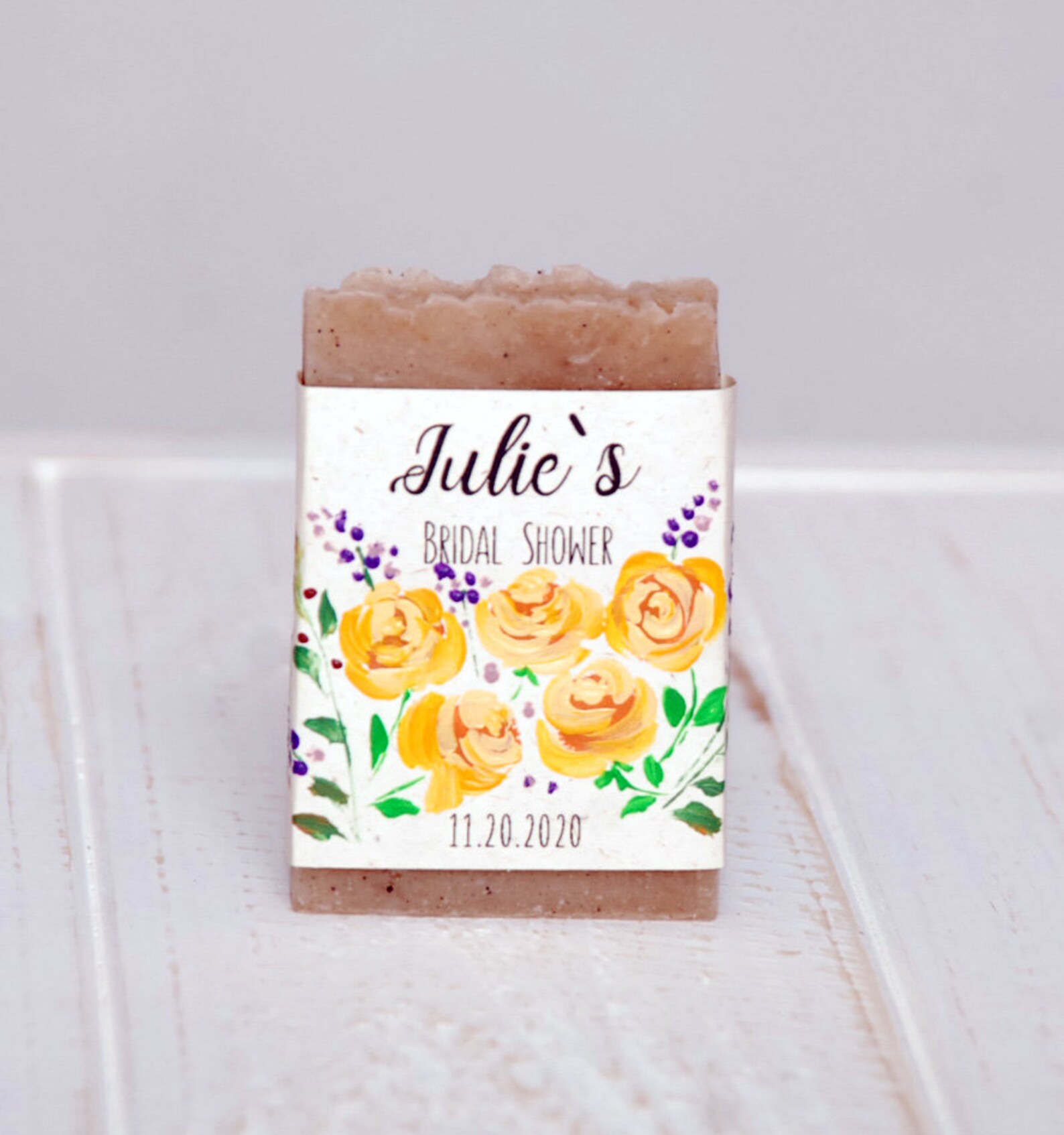 Personalized Soap Shower Favors With Hand-painted Labels - Etsy