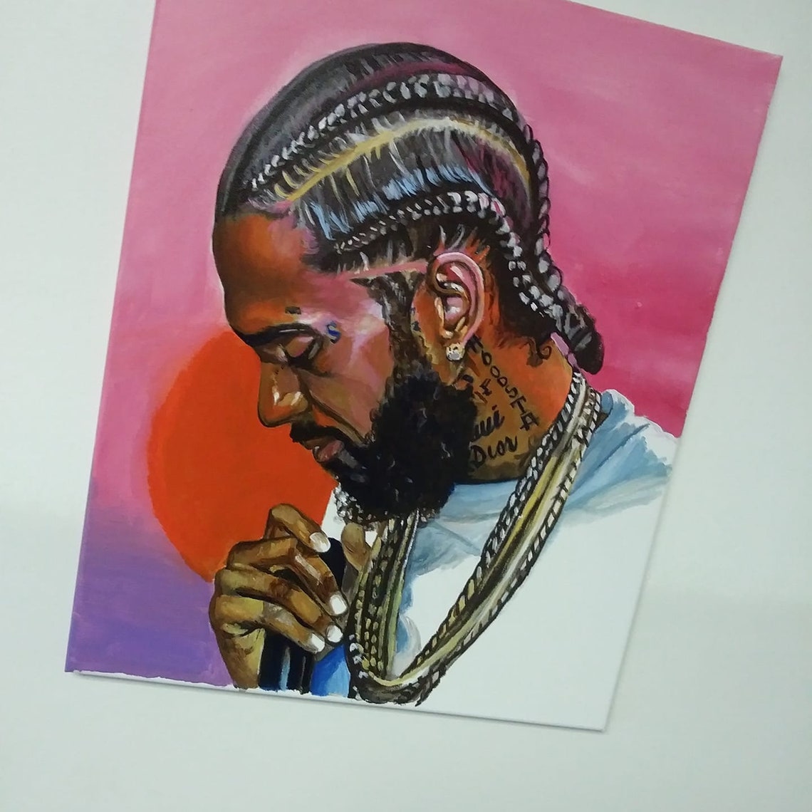 Tribute Artwork Honorable King Print - Etsy