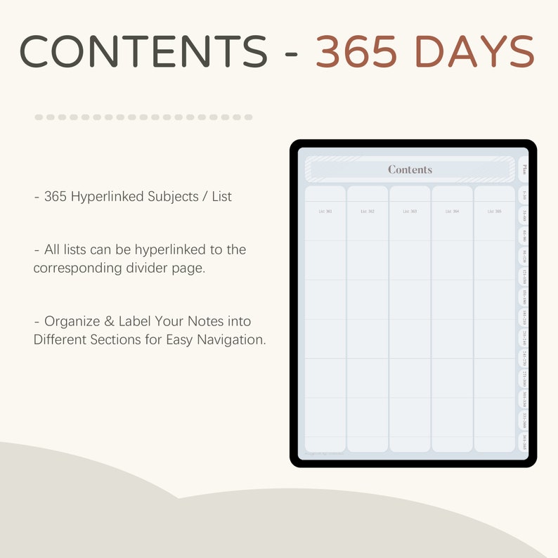 365 Days Language Learning Digital Planner Hyperlinked Study | Etsy