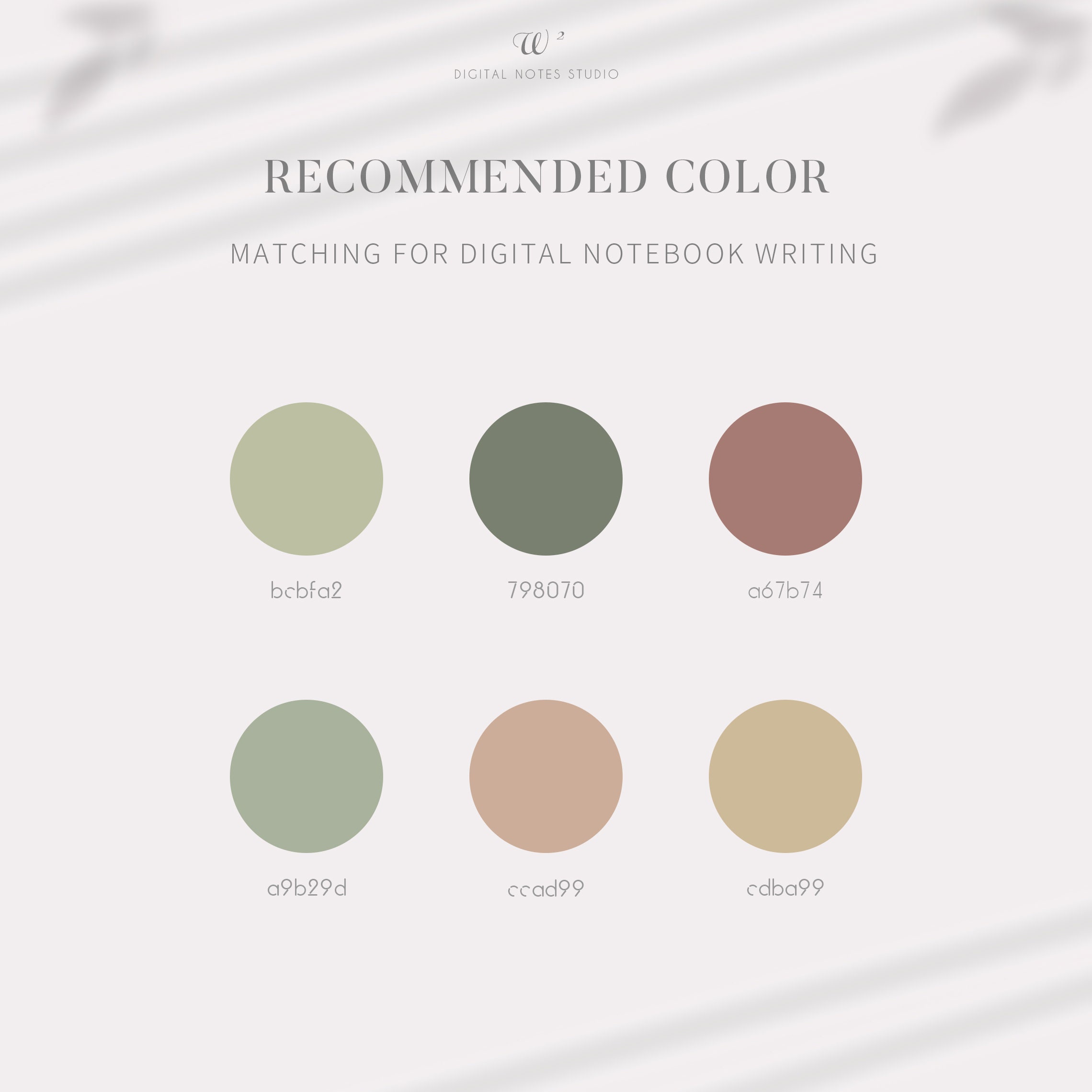 Digital Notebook12 Hyperlinked Tabs for Goodnotes Notability - Etsy