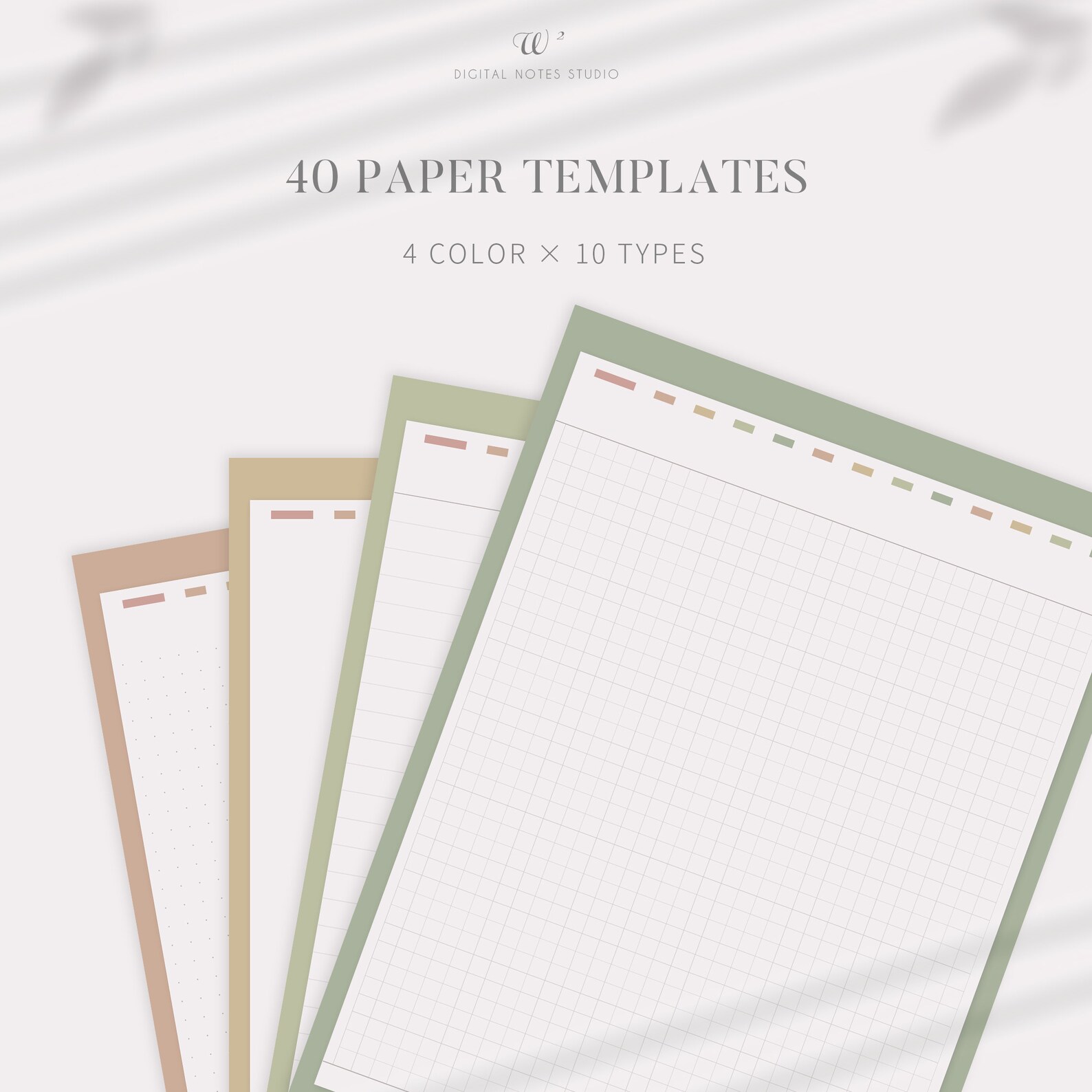 Digital Notebook12 Hyperlinked Tabs for Goodnotes Notability - Etsy