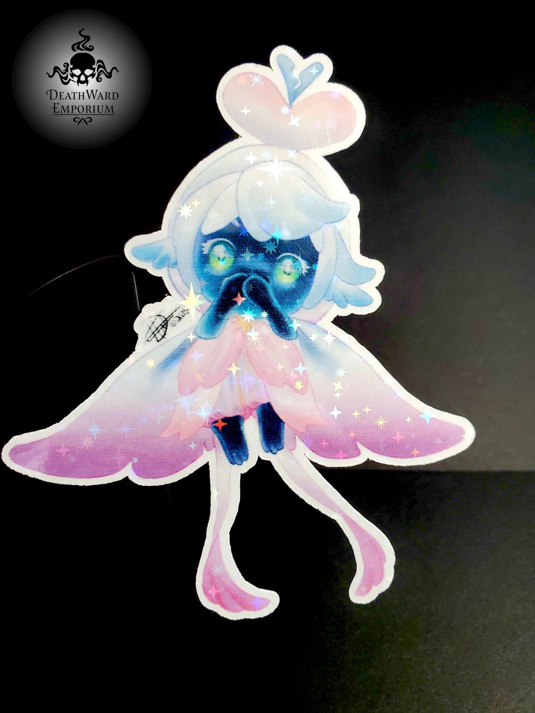 Pink Sprite Watercolor Sticker - Etsy