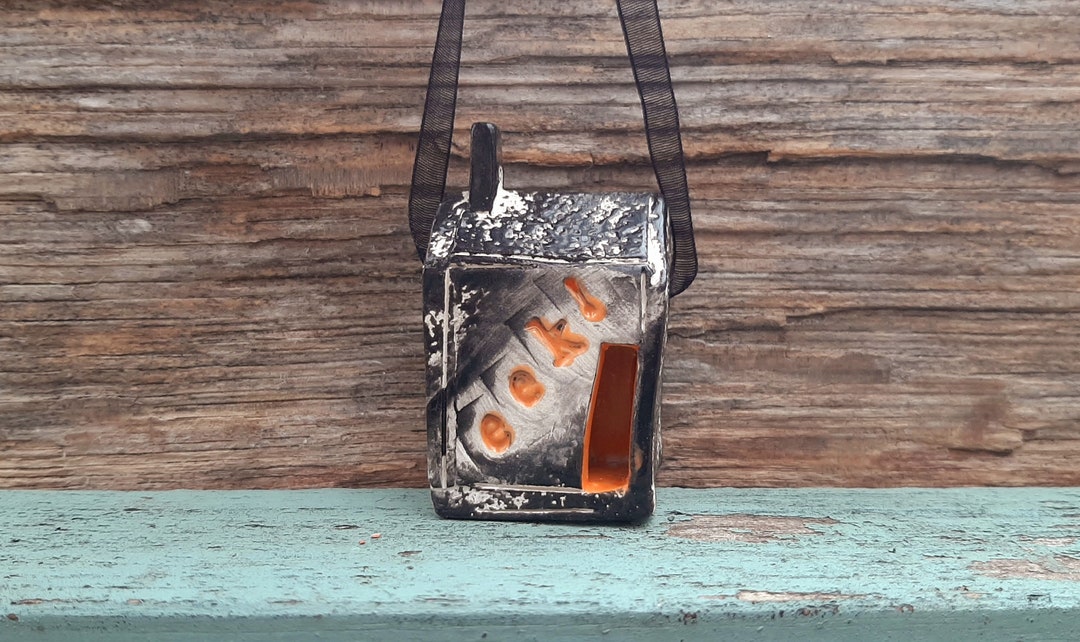 Ceramic Spooky Halloween Eek House - Etsy