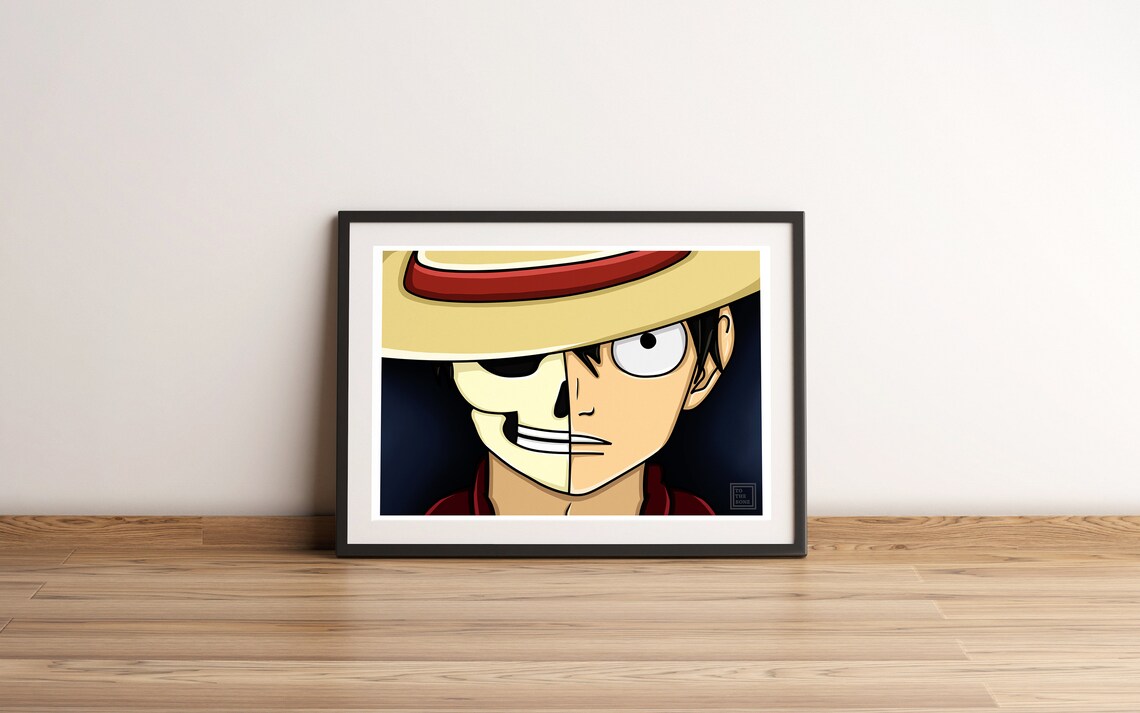 Luffy From One Piece Art Print - Etsy