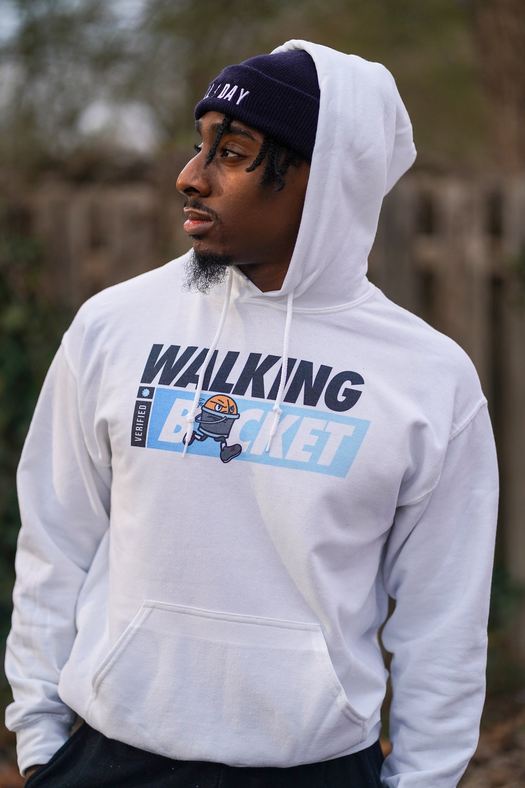 Verified Walking Bucket Hoodie - Etsy