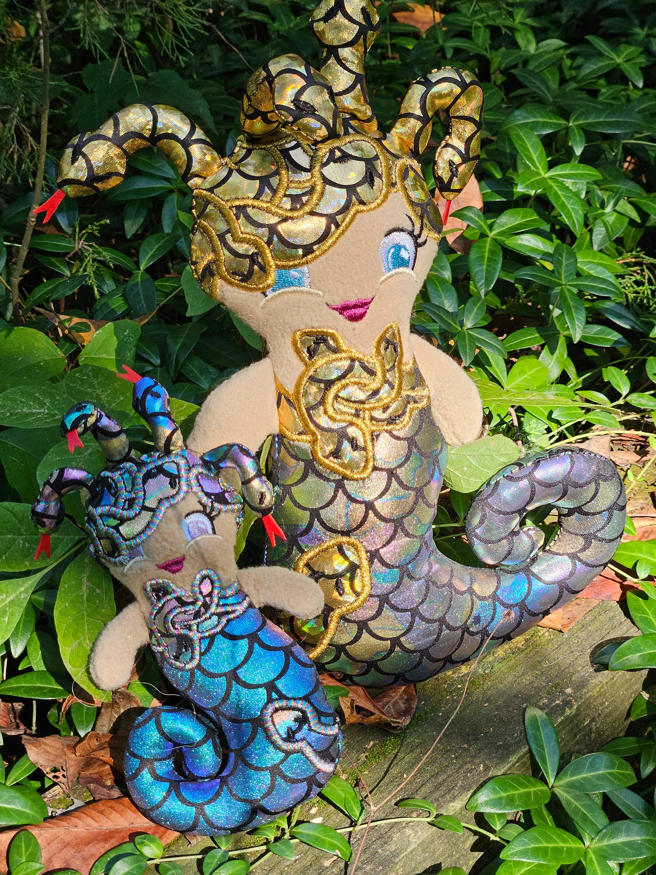 Medusa Stuffie, Mythical Creature Medusa Plushie - Etsy