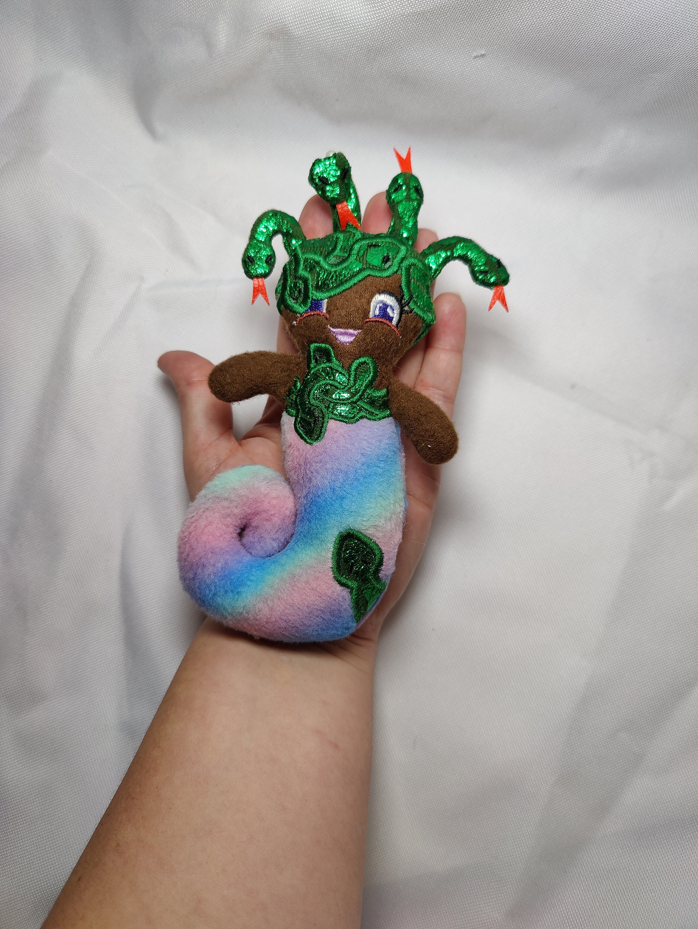 Medusa Stuffie, Mythical Creature Medusa Plushie - Etsy