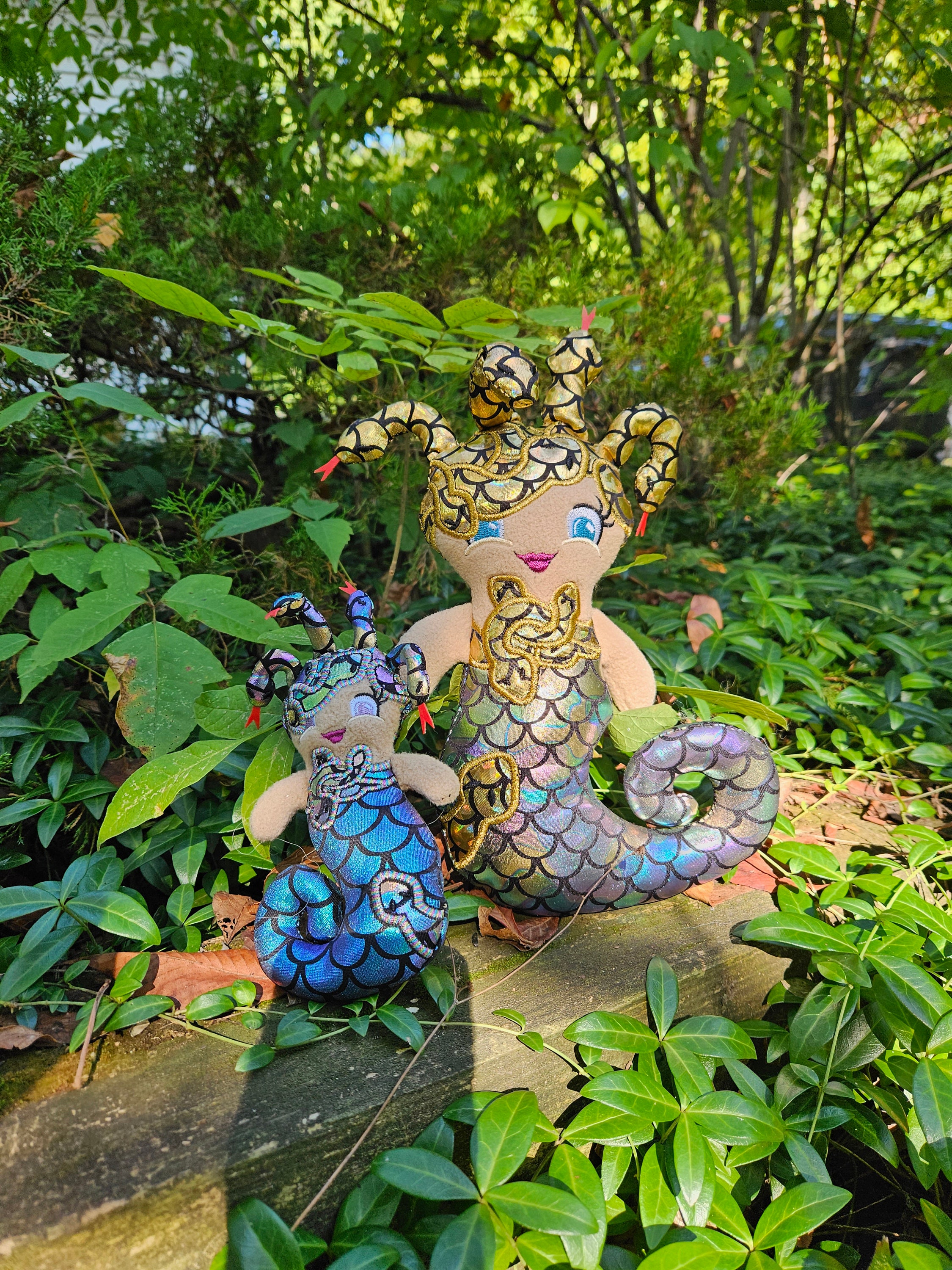 Medusa Stuffie, Mythical Creature Medusa Plushie - Etsy