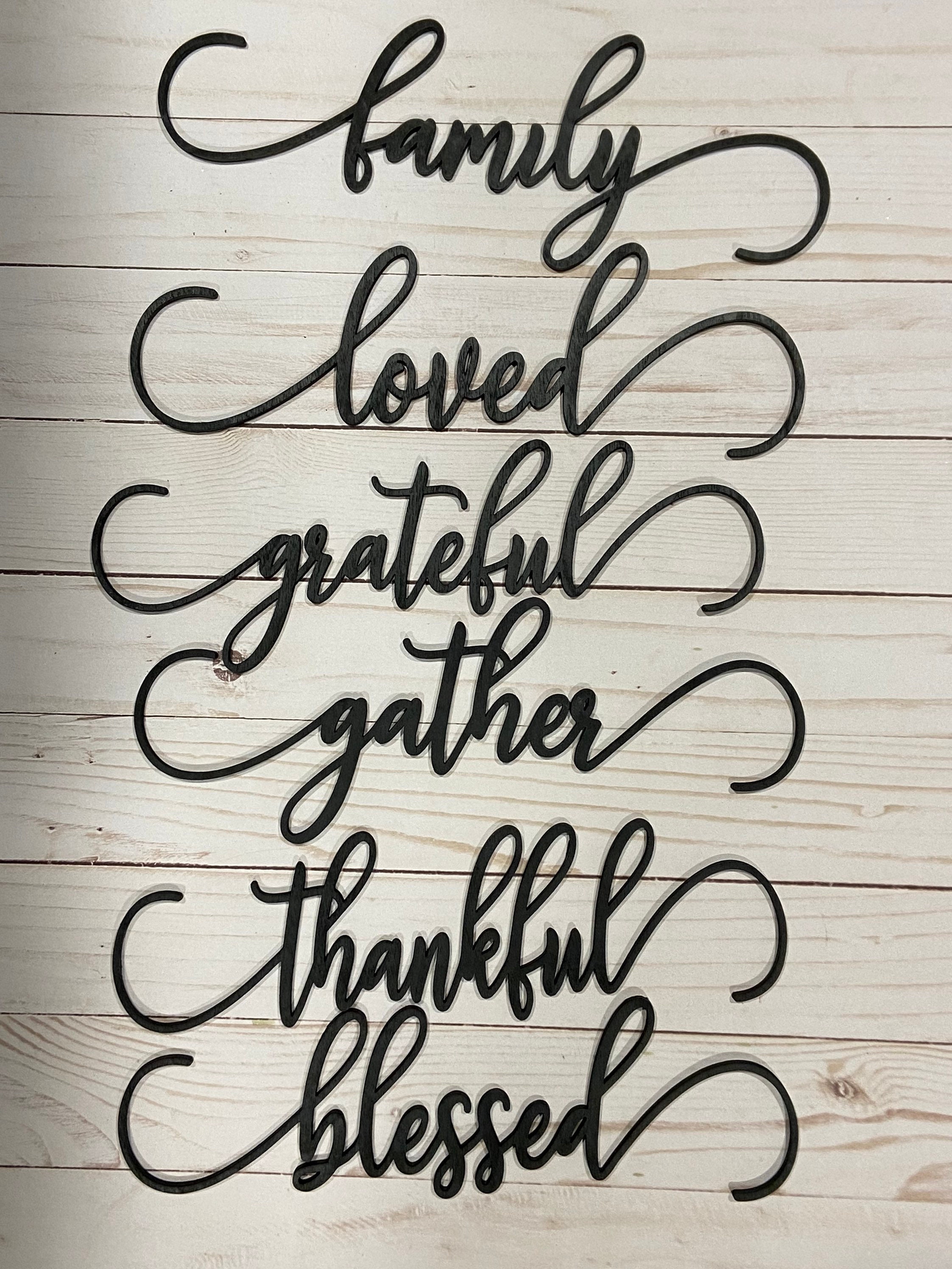 Wood Place Settings , Thanksgiving Place Settings, Christmas Place ...