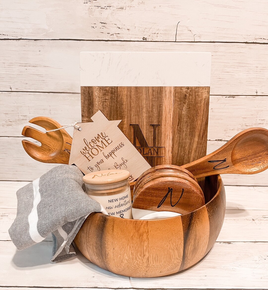 Housewarming Gift Basket, Real Estate Closing Gift, Realtor Closing ...