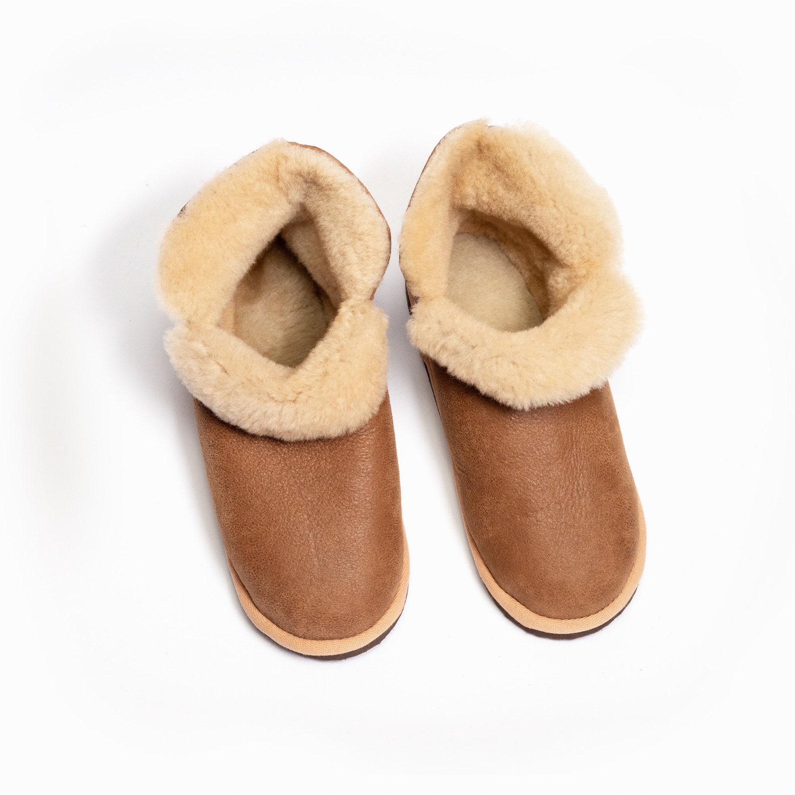 Handmade Women's Sheepskin Montreal Slippers | Etsy