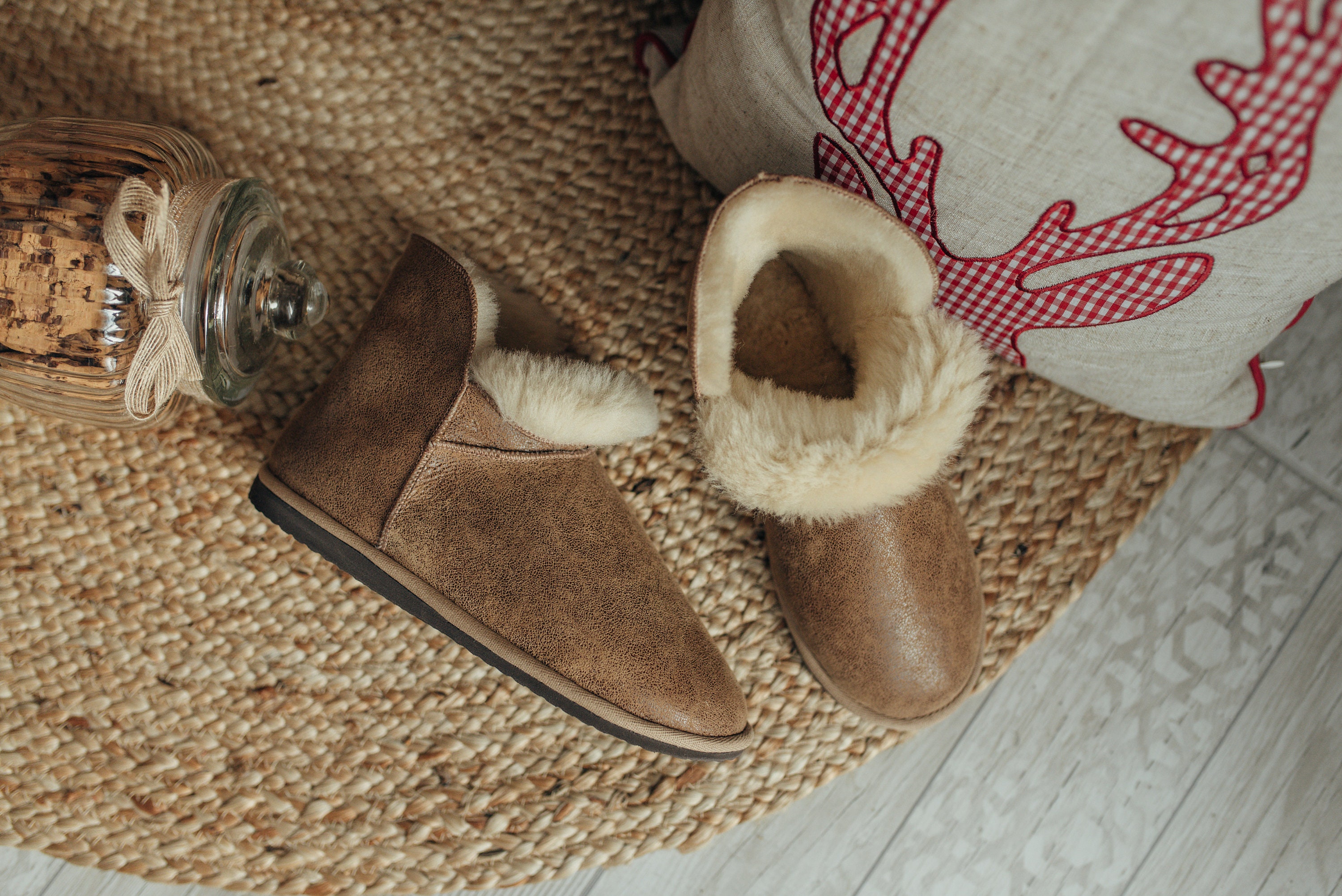 Handmade Women's Sheepskin "montreal" Slippers Shearling - Etsy