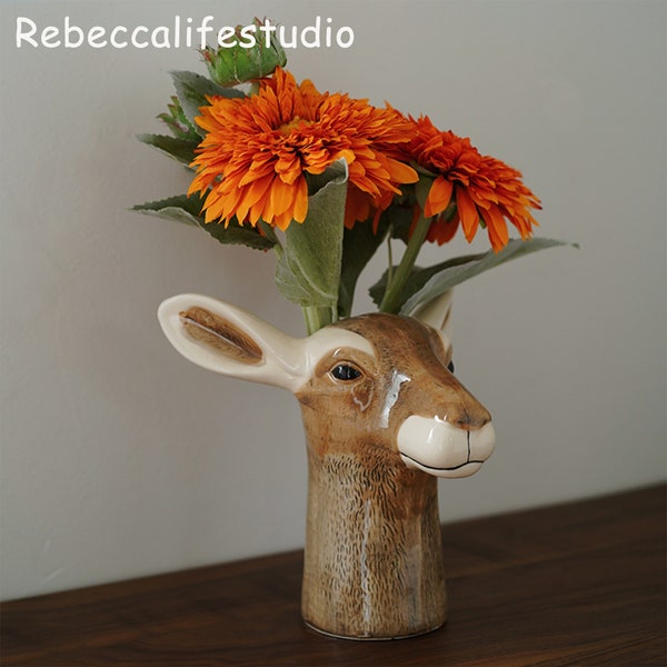 Animal Vase - Etsy