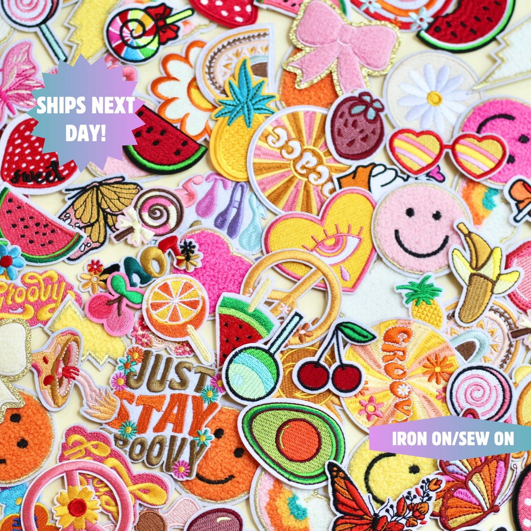 Colorful Trucker Hat Patch Bulk Iron on Patch for Backpack Girl Patch ...