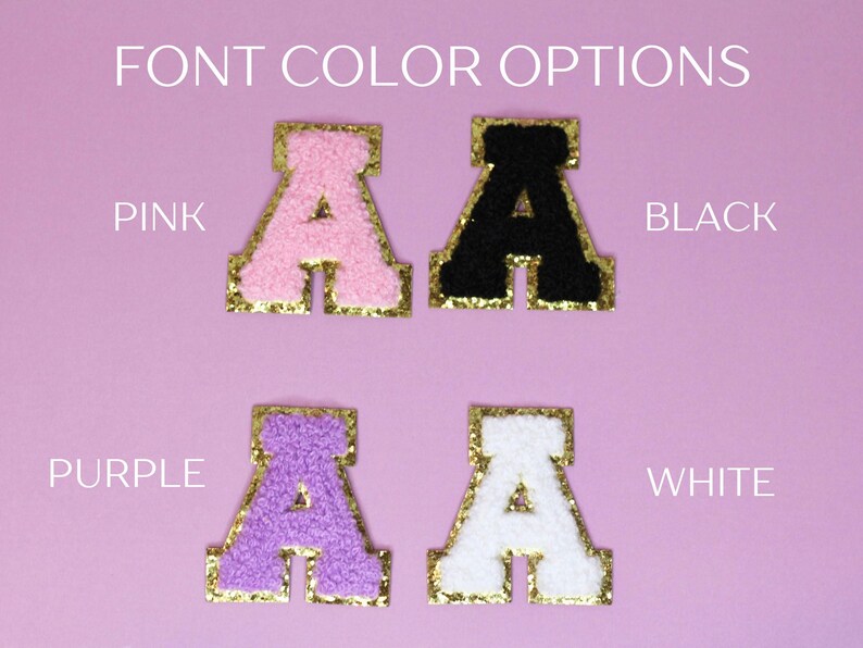 Chenille Letter Patch Jean Jacket for Toddler Name Jacket for Birthday ...