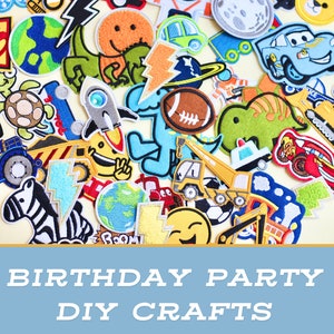 Iron on Patch for Boy Hat Patch Variety Set of Blue Patch Bulk DIY ...