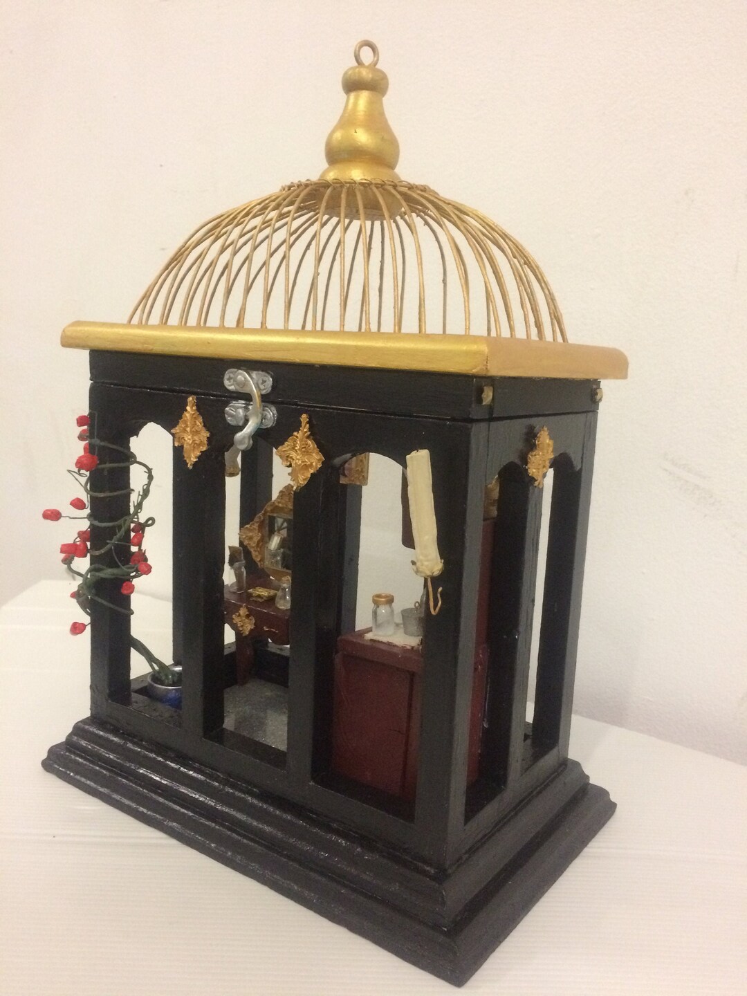 Gothic Baroque Wooden Dollhouse - Etsy