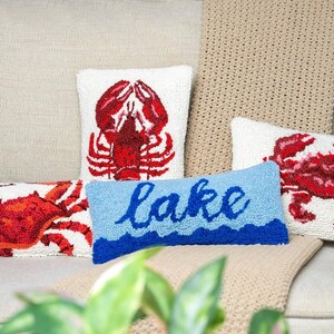 Hook Throw Pillow, Throw Pillow for Couch or Dorm, Decorative Hook Throw Pillow,unique Gift Idea ...