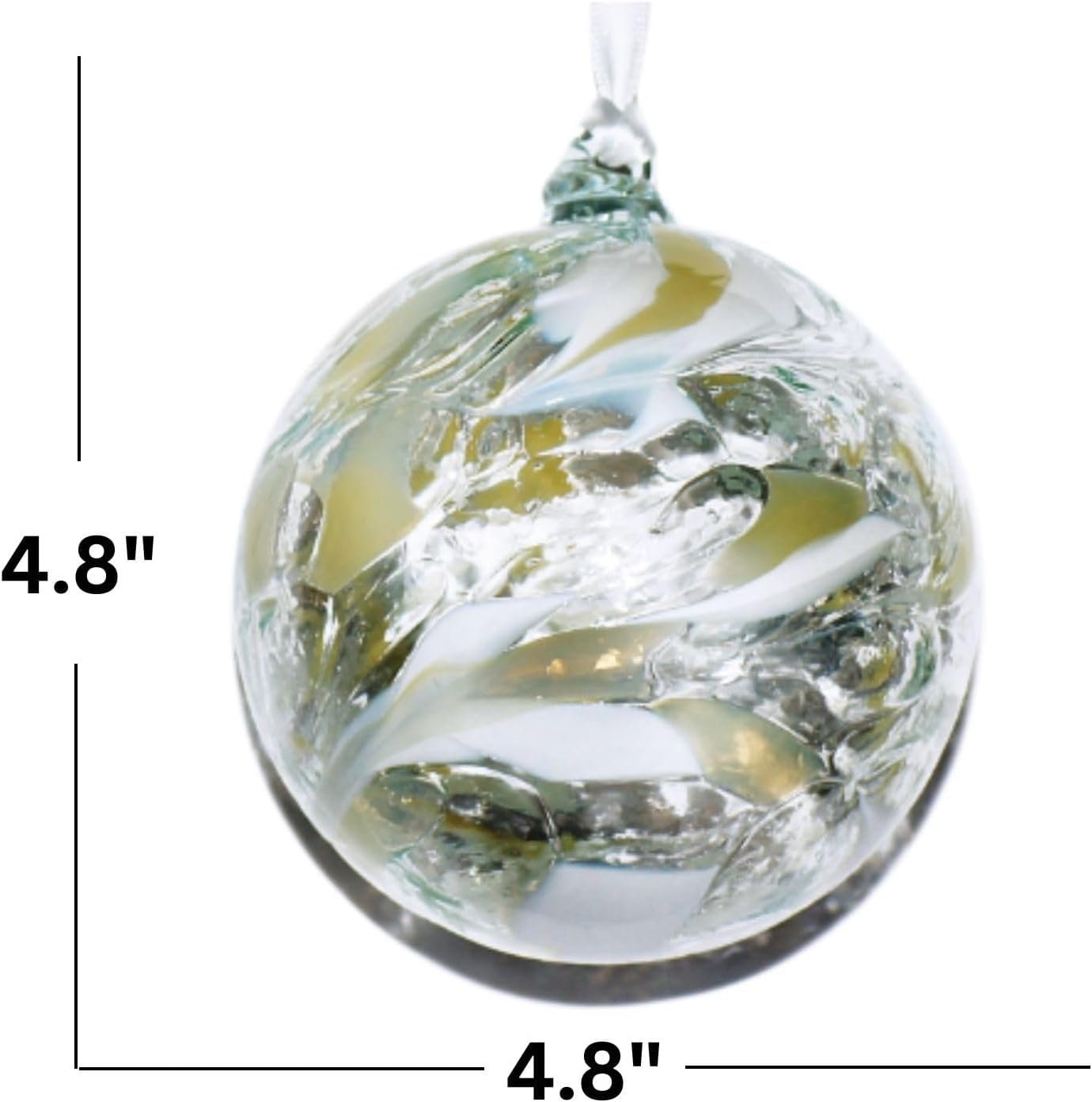 Hanging Garden Gazing Ball, 4.7 Inch Hanging Garden Gazing Ball, Tree ...