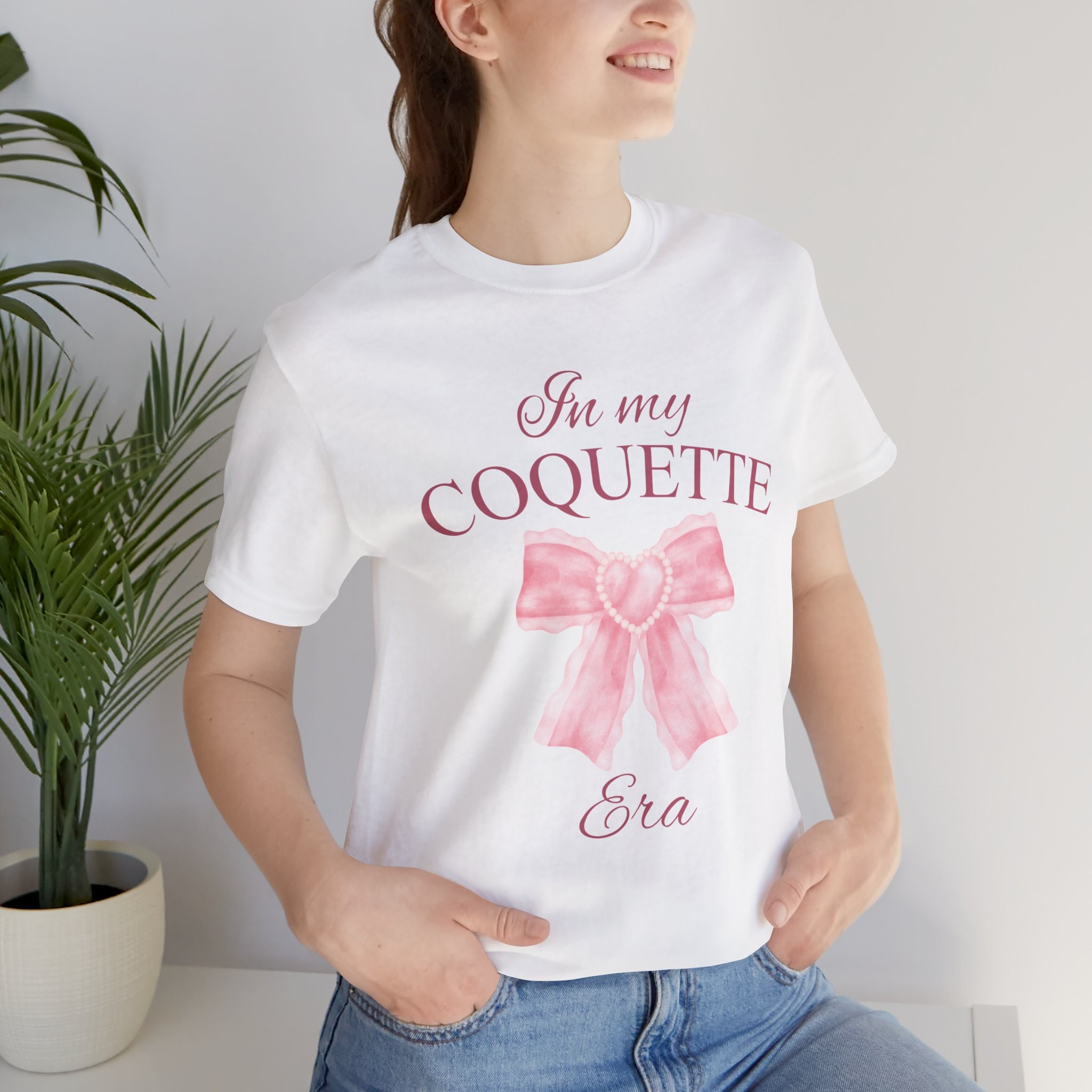 In My Coquette Era Shirt, Coquette Shirt, Coquette Top, Gift for Her - Etsy