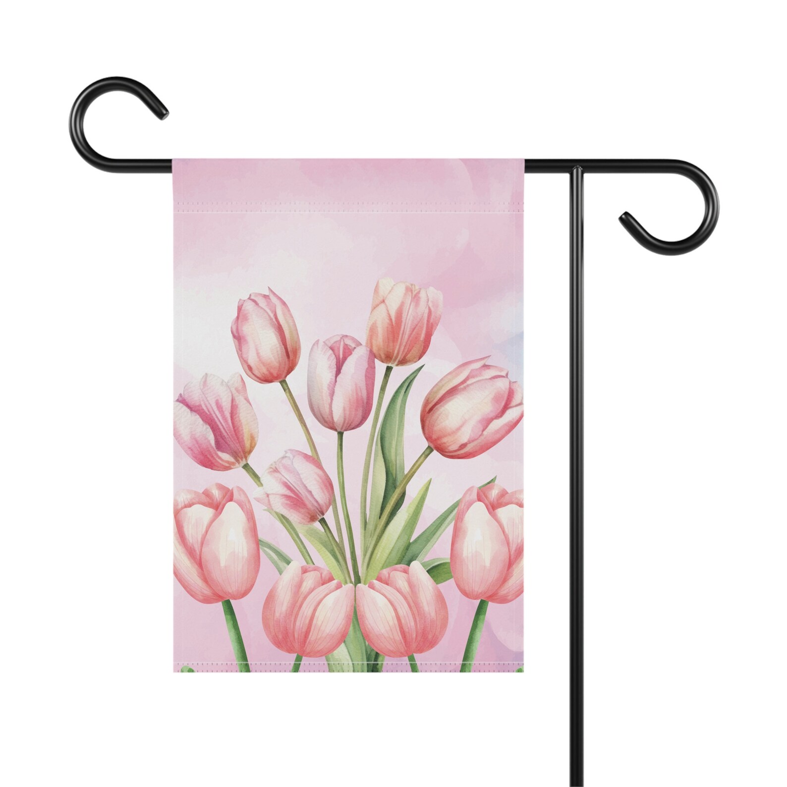 Garden Tulips Flag Banner, Tulips Flag, Tulips Banner, Floral Garden ...