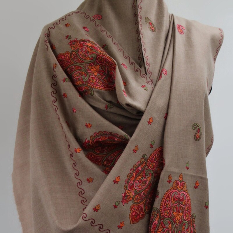 Chal de india - Etsy España