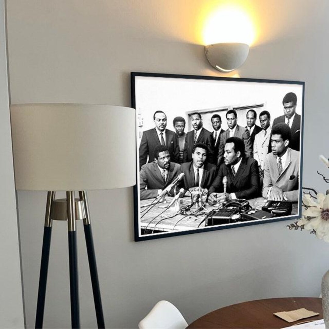 Cleveland Summit Muhammad Ali Jim Brown Bill Russel Music Poster, No ...
