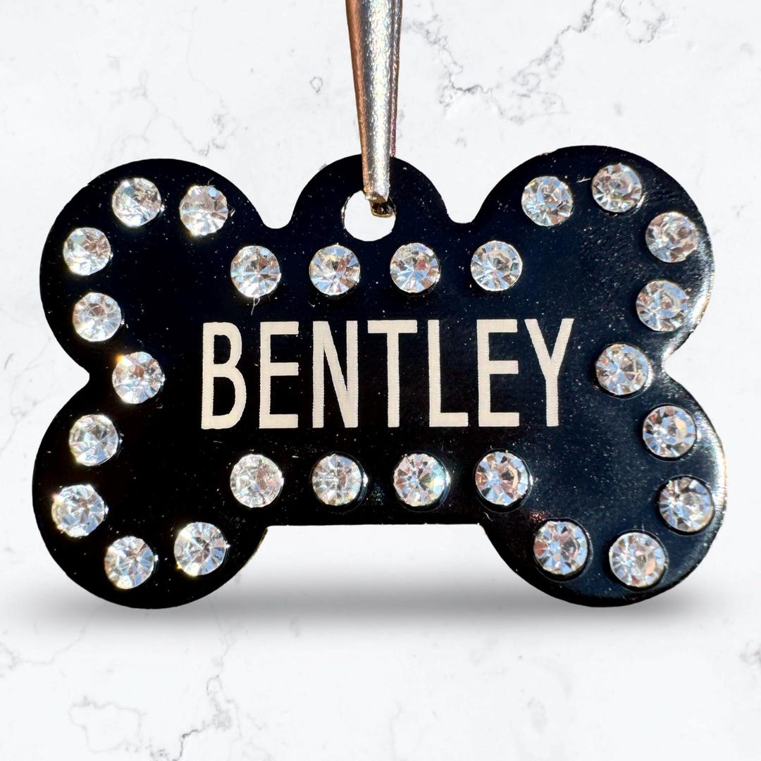 Dog Tags Engraved for Pets Personalized Dog Tag With Any Name & Text ...