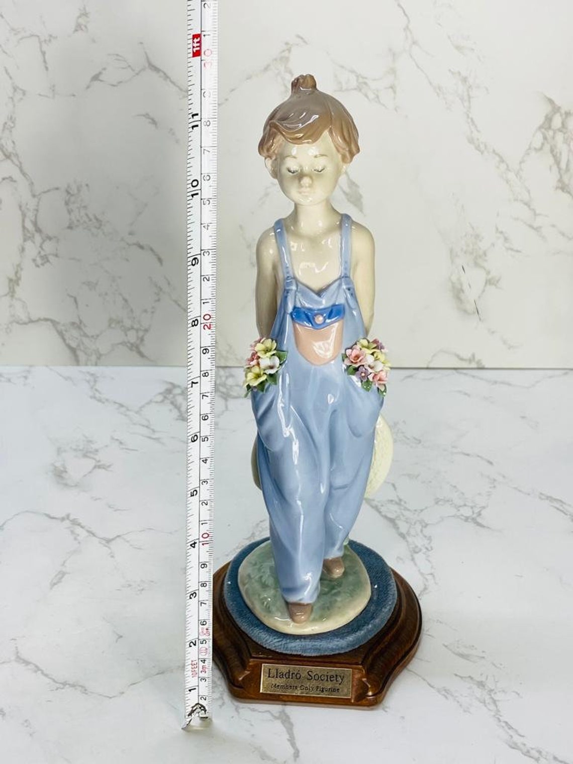 Lladro 7650 Pocket Full of Wishes Figurine & Base, Original Box - Etsy